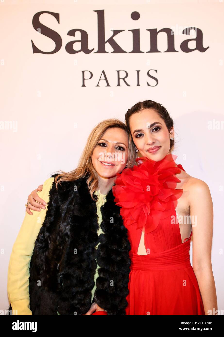 Nadine Tarabay and Sakina Shbib at The Sakina Paris Spring Summer 2017 ...