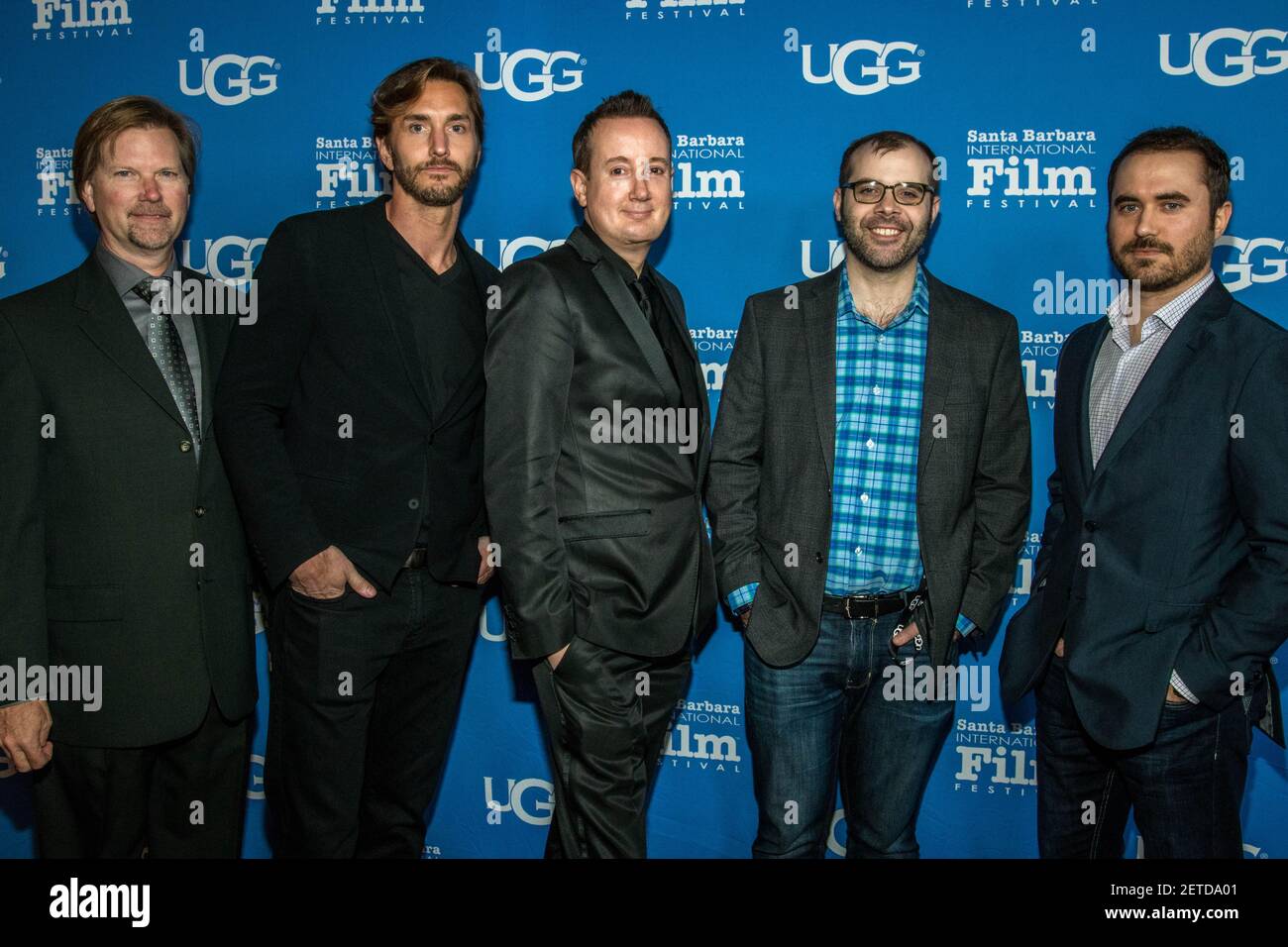 February 1, 2017 - Santa Barbara, CA: (L-R) Greg Sims, James Adamitis ...