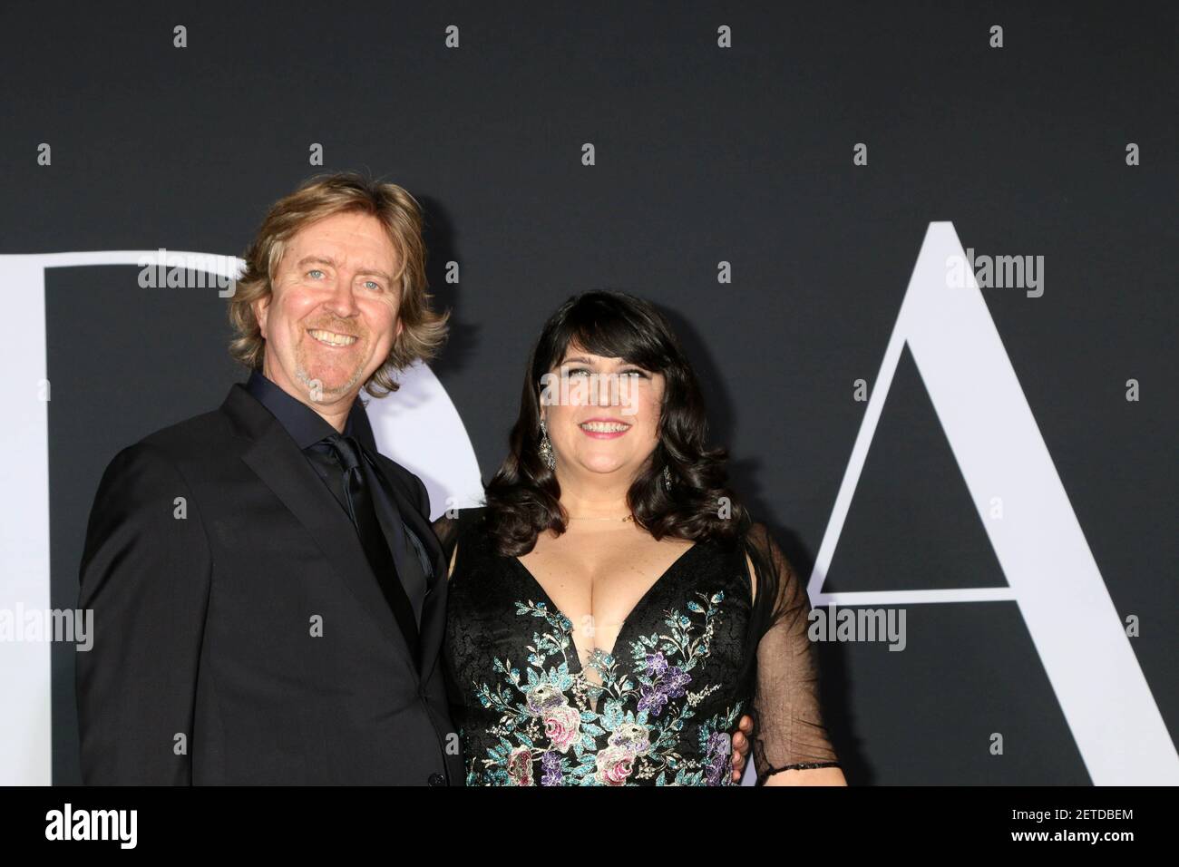 Niall Leonard, E. L. James at the "Fifty Shades Darker" World Premiere ...