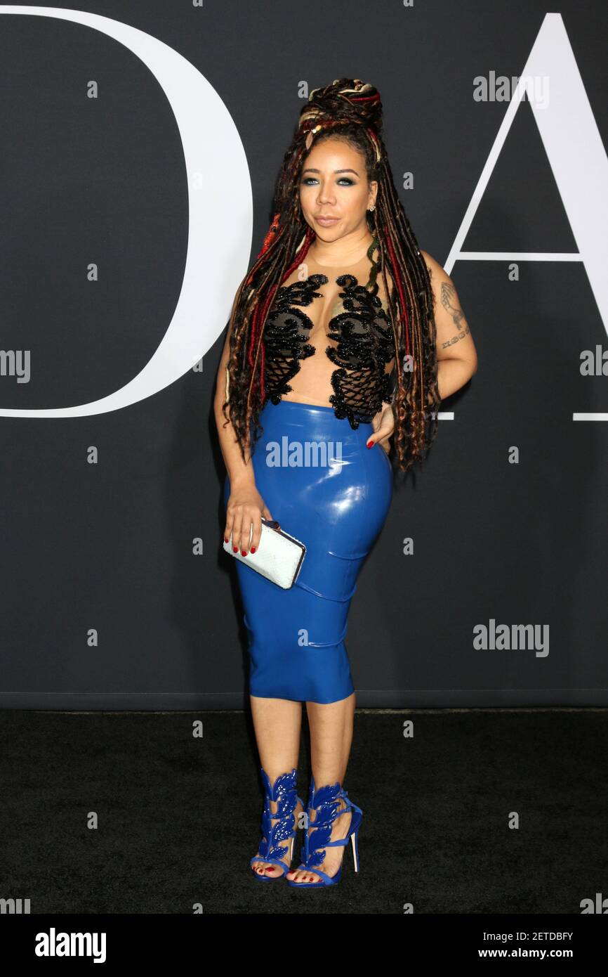 Tameka Cottle Harris, aka Tiny at the "Fifty Shades Darker" World ...