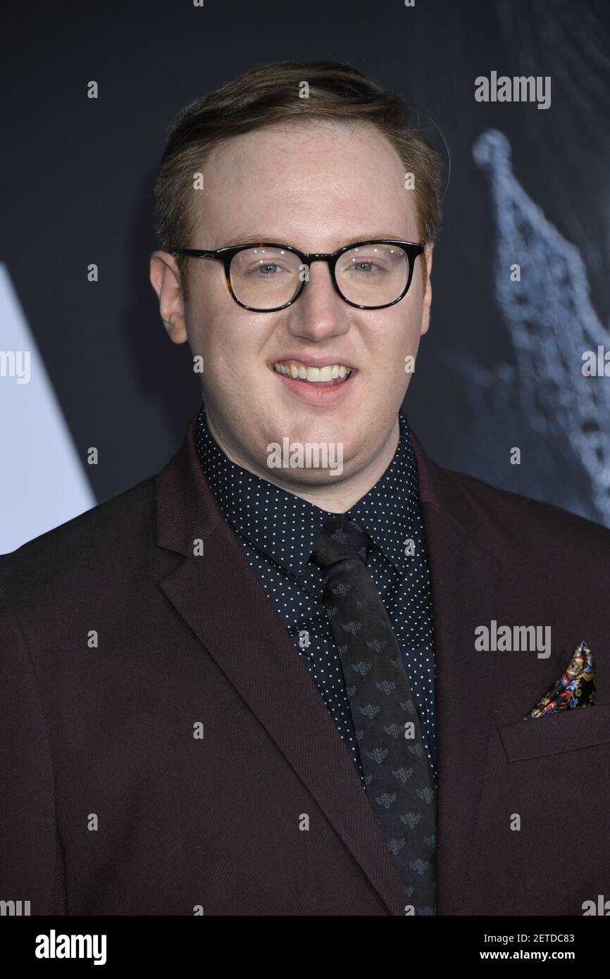 Matt Bellassai attends the 50 Shades Darker Los Angeles Premiere, held ...