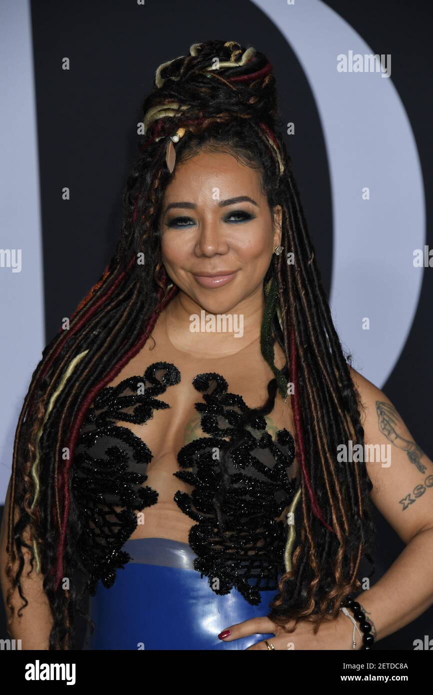 Tameka Tiny Harris Attends The 50 Shades Darker Los Angeles Premiere Held At The The Theatre At