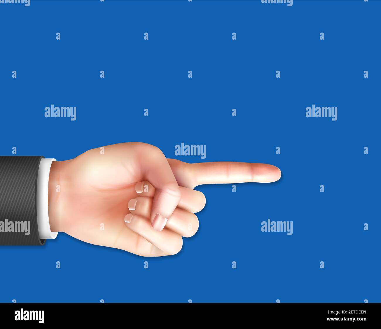 Realistic interaction Stock Vector Images - Alamy