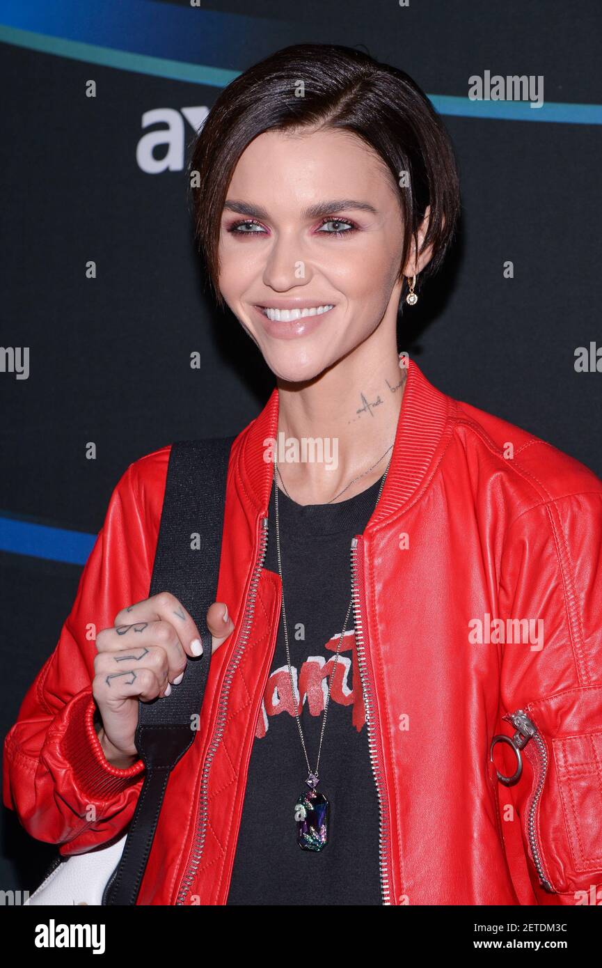 Ruby Rose arriving on the red carpet for the AT&T presents DIRECTV NOW ...