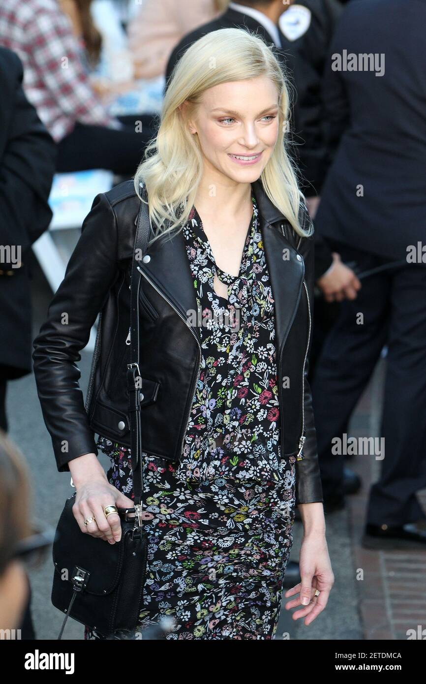 Jessica Stam at the Rebecca Minkkoff's "See Now, Buy Now" Fashion Show ...