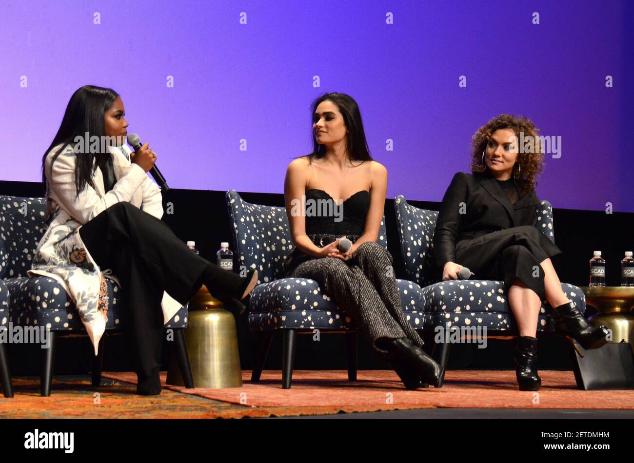 ATLANTA, GA - FEBRUARY 4: Ryan Destiny, Brittany O'Grady, and Jude ...