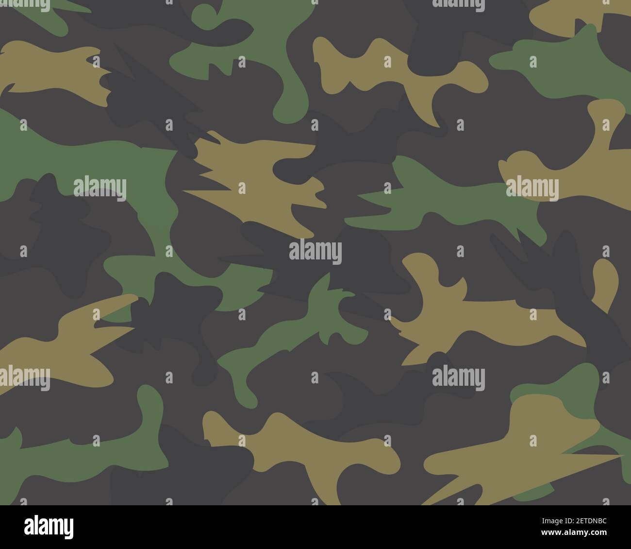 camouflage military textured background vector design template Stock ...