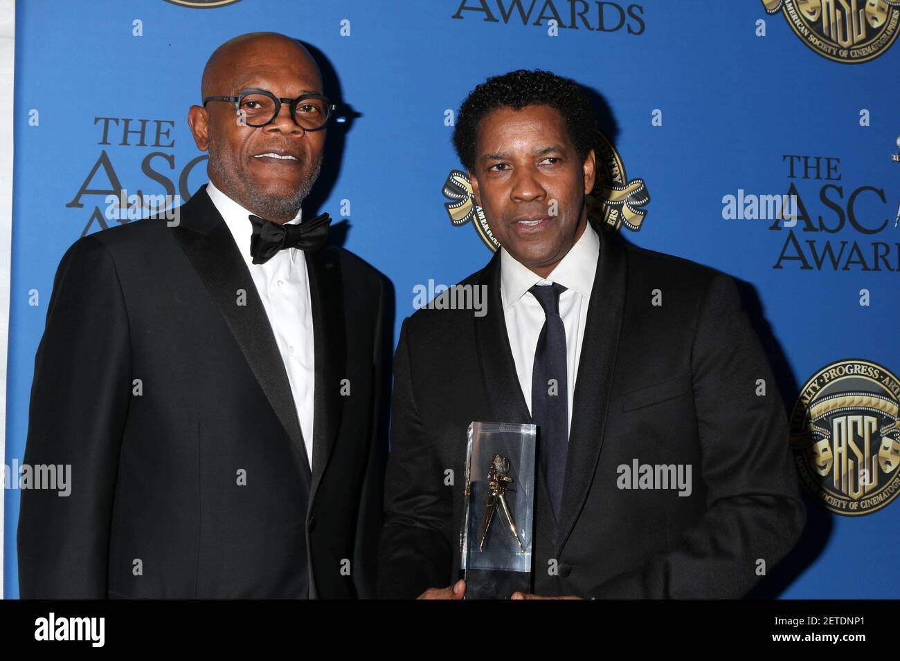 Samuel L. Jackson, Denzel Washington at the 31st Annual American ...