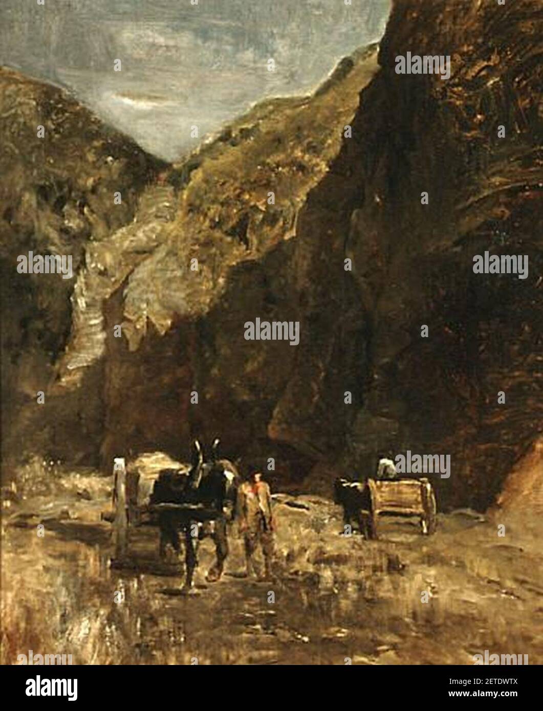 Petrus van der Velden - Sumner Quarry - 1963-1 Stock Photo - Alamy