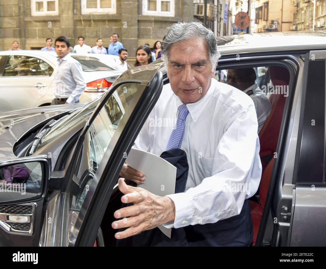 MUMBAI, INDIA - FEBRUARY 6: Tata Group Interim chairman Ratan Tata ...