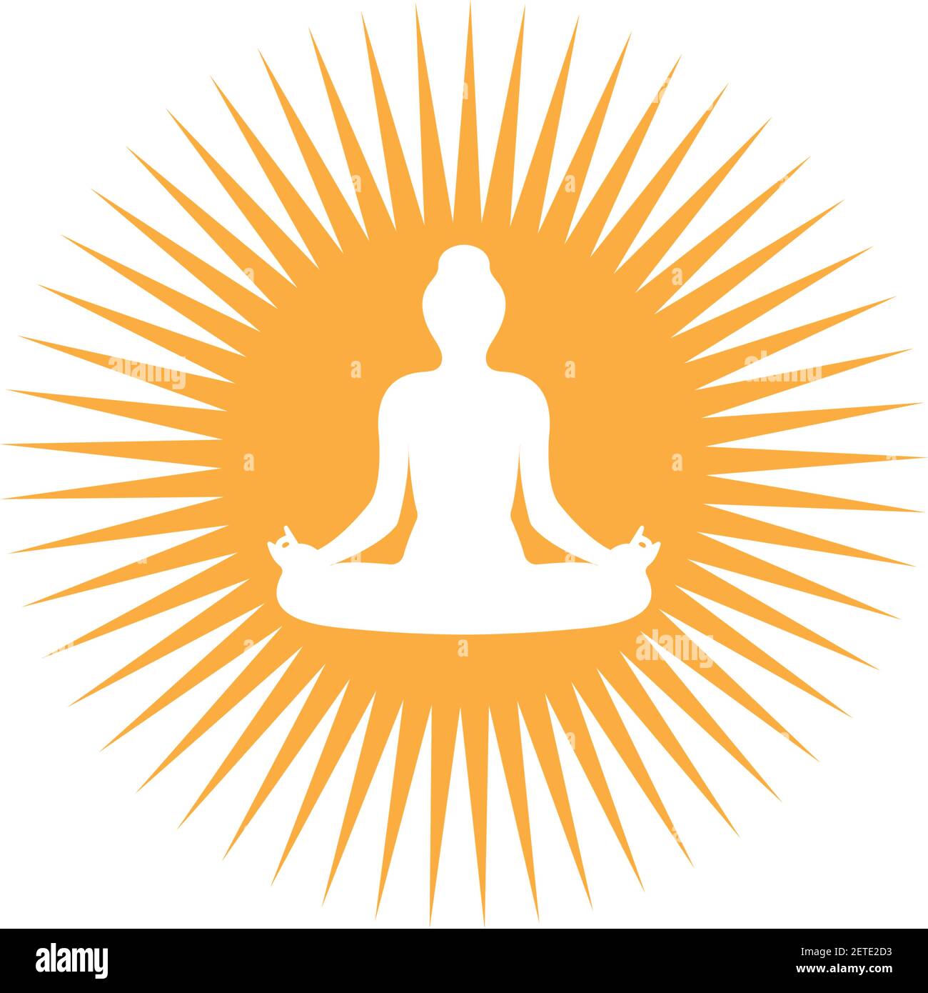 Meditation Logo Vector