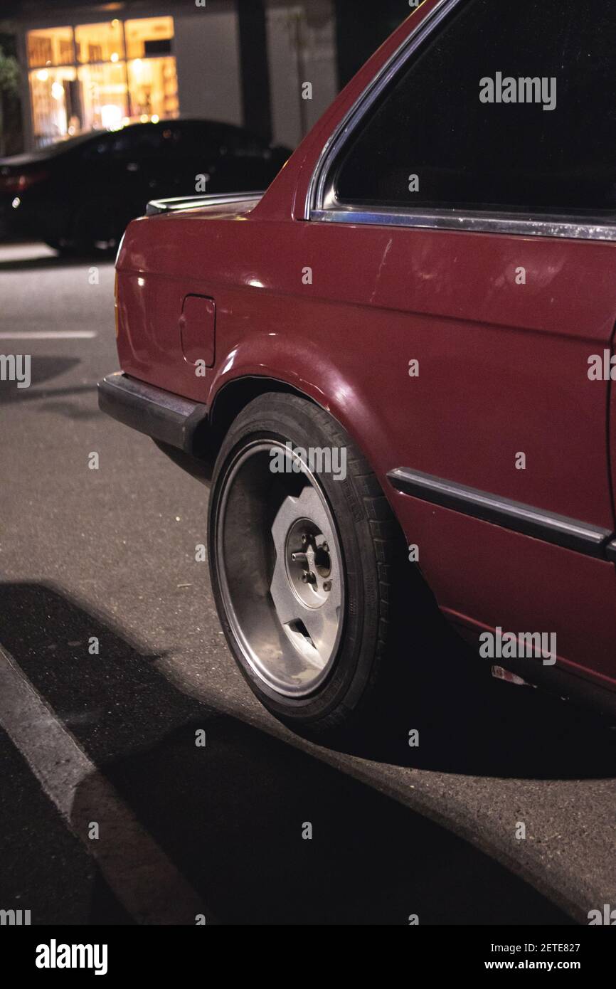 Vertical shot car back hi-res stock photography and images - Alamy
