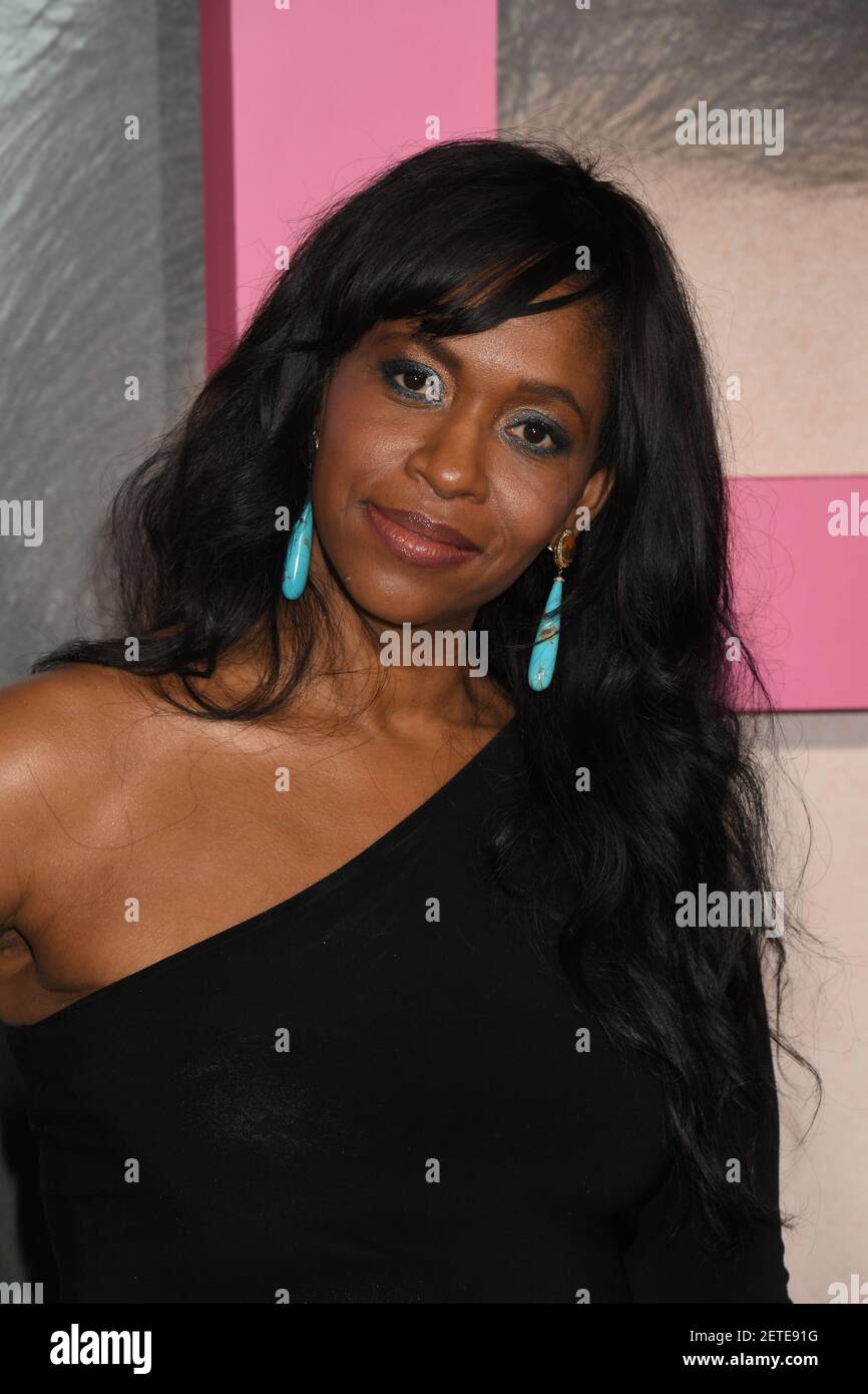 Merrin Dungey attends HBO's series Big Little Lies Premiere, held at ...