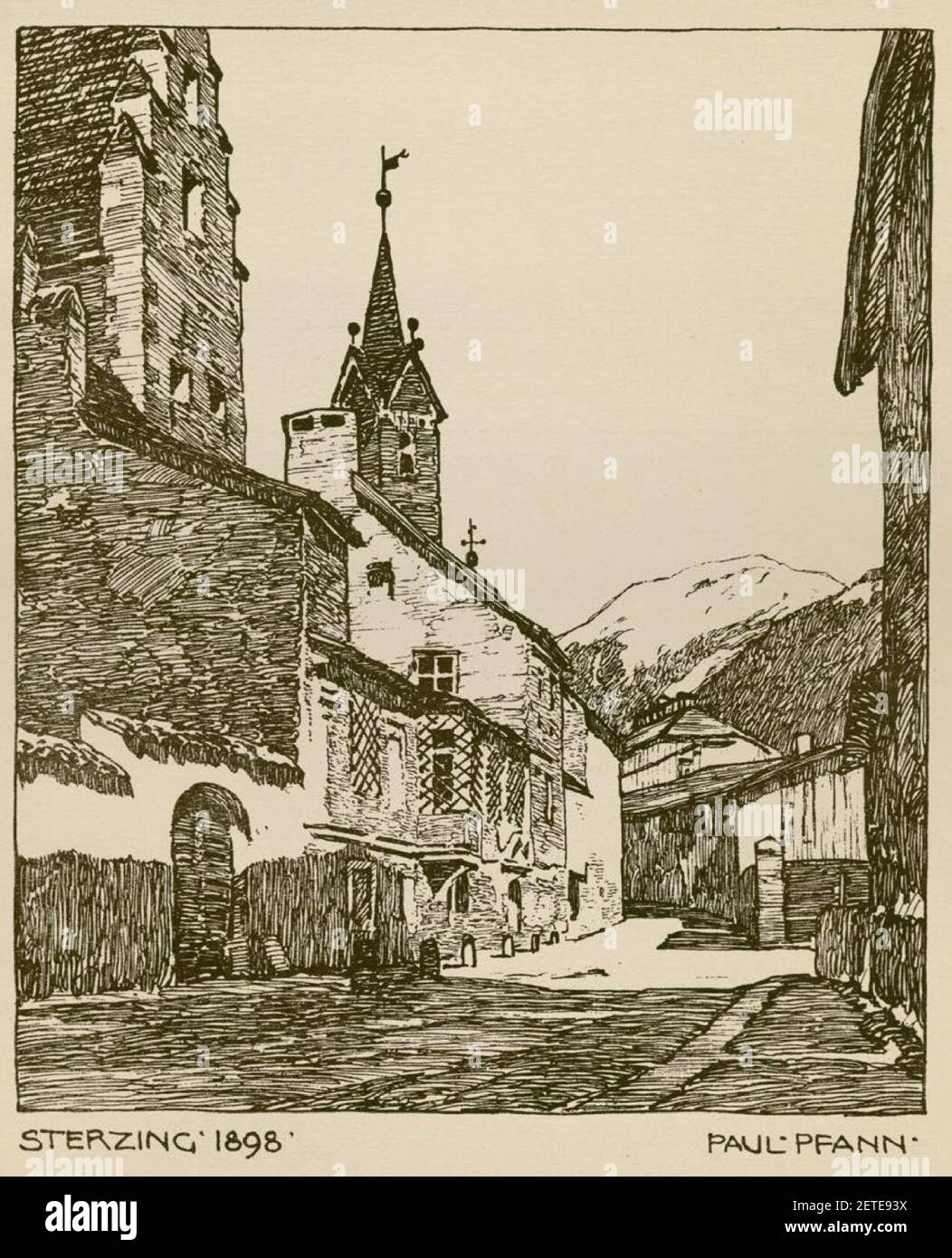 Pfann Bilder aus Tyrol 10 Stock Photo - Alamy