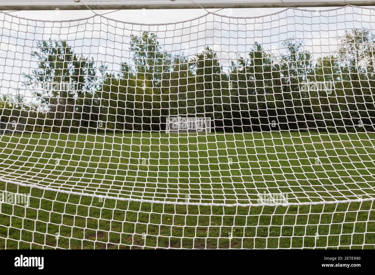 Soccer goal net with no background hi-res stock photography and images ...