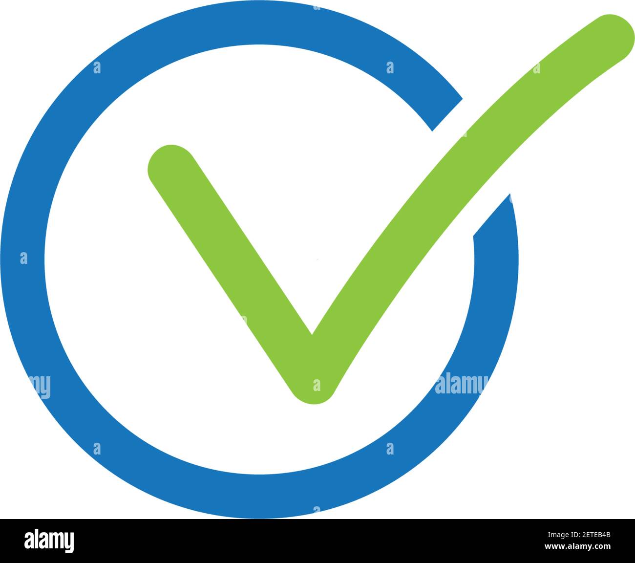 Check mark logo images illustration design Stock Vector Image & Art - Alamy