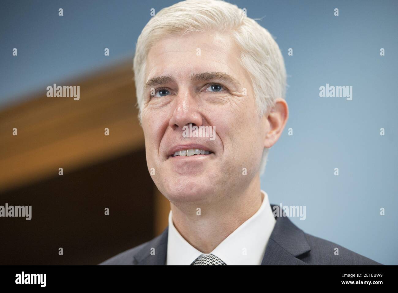 UNITED STATES - FEBRUARY 09: Neil Gorsuch, Supreme Court Justice ...