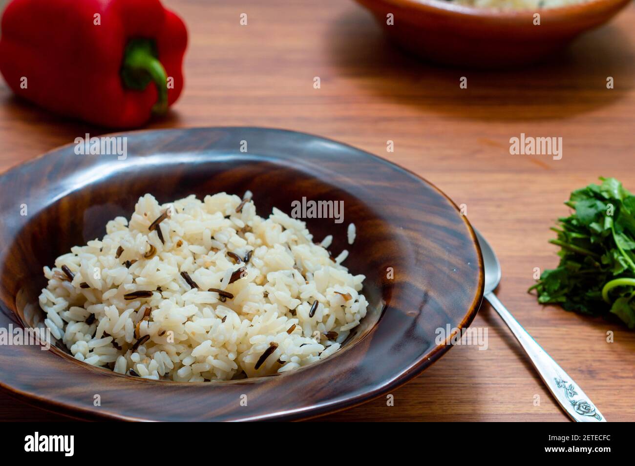 Wild white rice hi-res stock photography and images - Alamy
