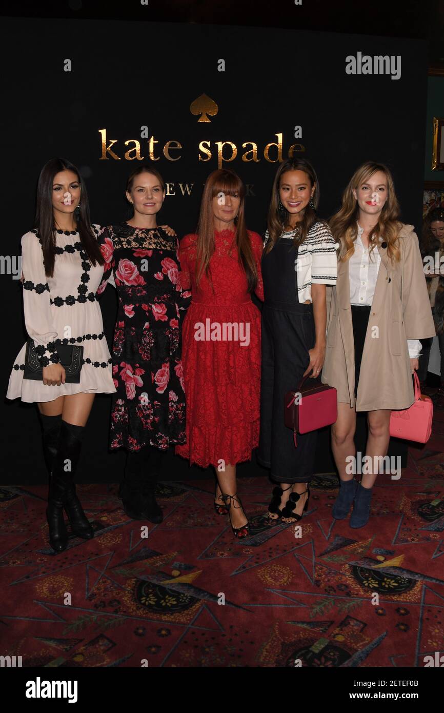 L-R: Victoria Justice, Jennifer Morrison, Deborah Lloyd, Jamie Chung ...