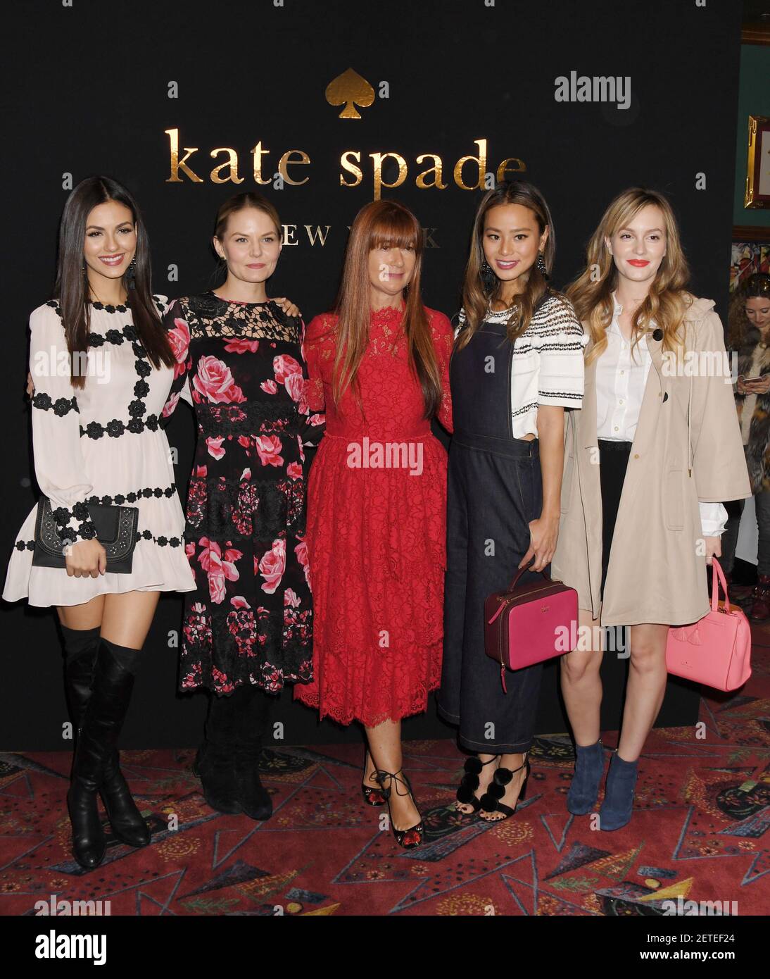 L-R: Victoria Justice, Jennifer Morrison, Deborah Lloyd, Jamie Chung ...