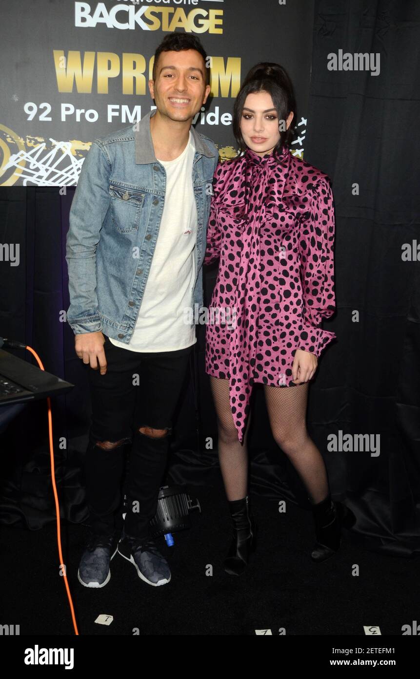 Ralphie Aversa, Charli XCX at Westwood One Backstage at the Grammys Day ...