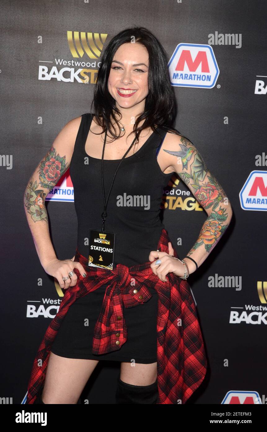 Lindsey Armstrong at Westwood One Backstage at the Grammys Day 2 at the ...
