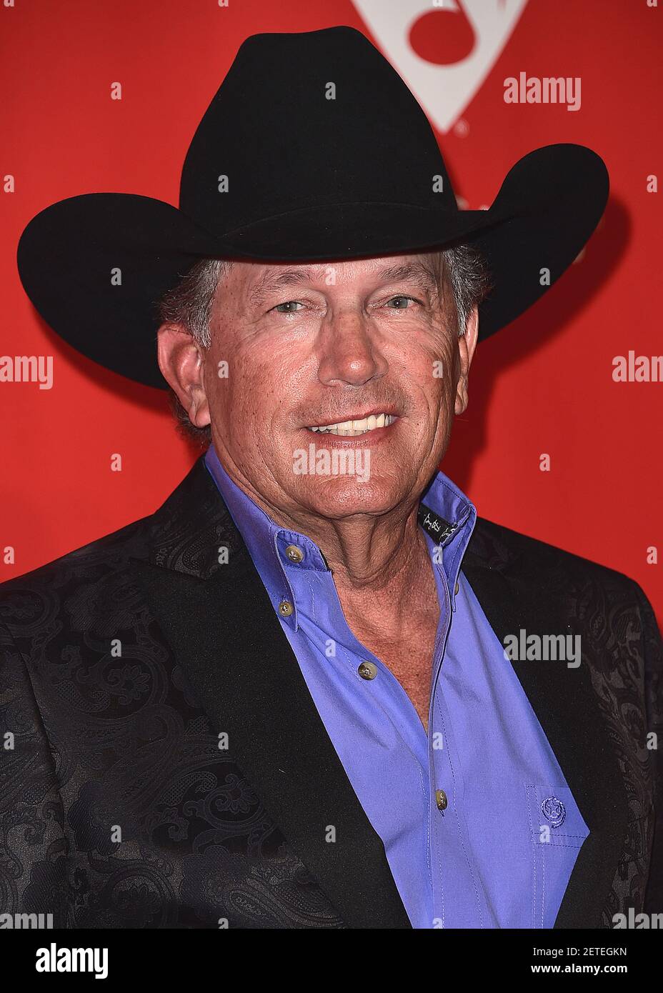 LOS ANGELES - FEBRUARY 10: George Strait at the 2017 MusiCares Person ...