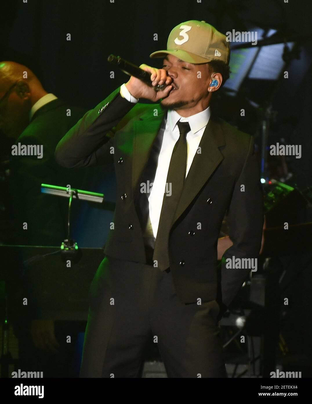 BEVERLY HILLS - FEBRUARY 11: Chance the Rapper onstage at the 2017 ...