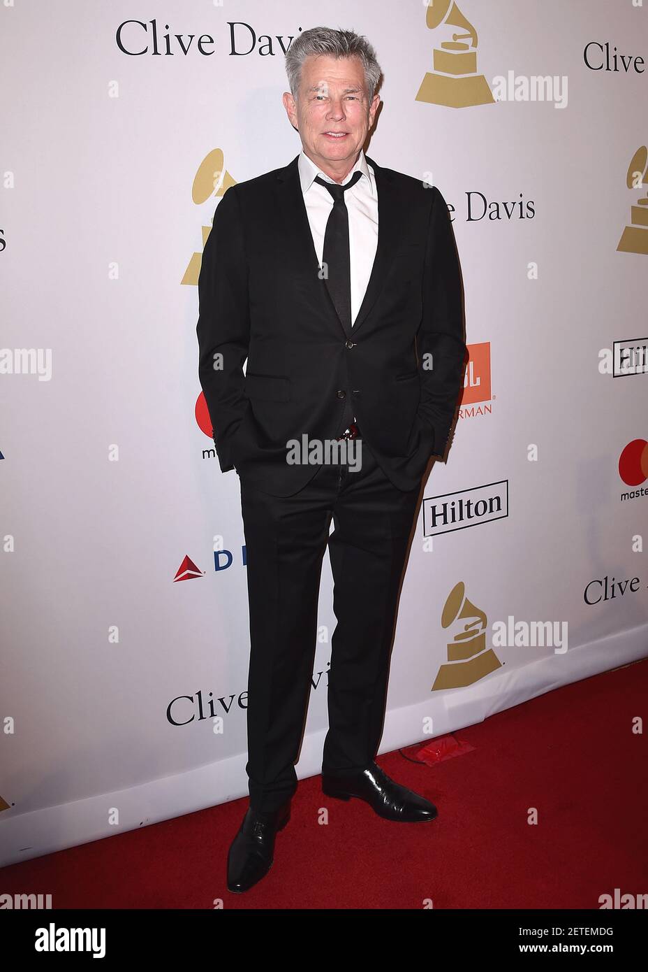 BEVERLY HILLS - FEBRUARY 11: David Foster at the 2017 Clive Davis Pre ...