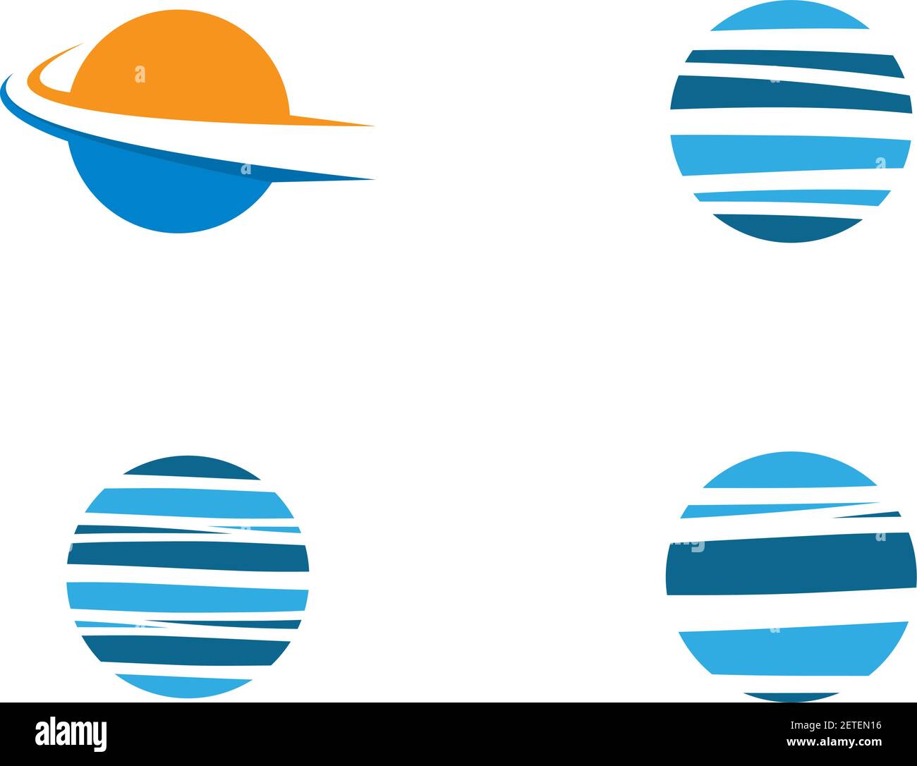 Planet logo images illustration design Stock Vector Image & Art - Alamy
