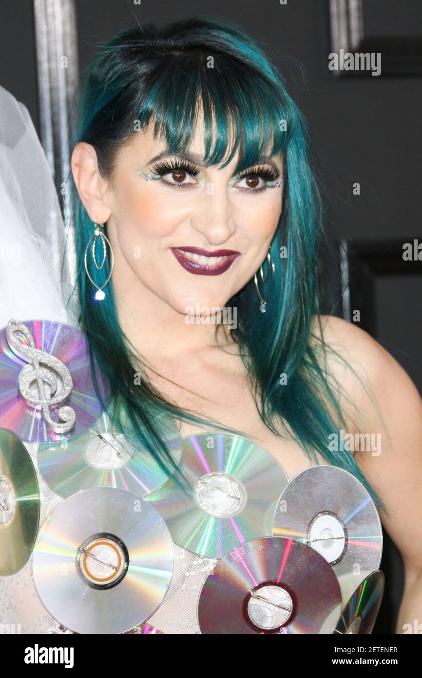 Jacqueline Van Bierk at the 59th Annual Grammy Awards held at Staples ...