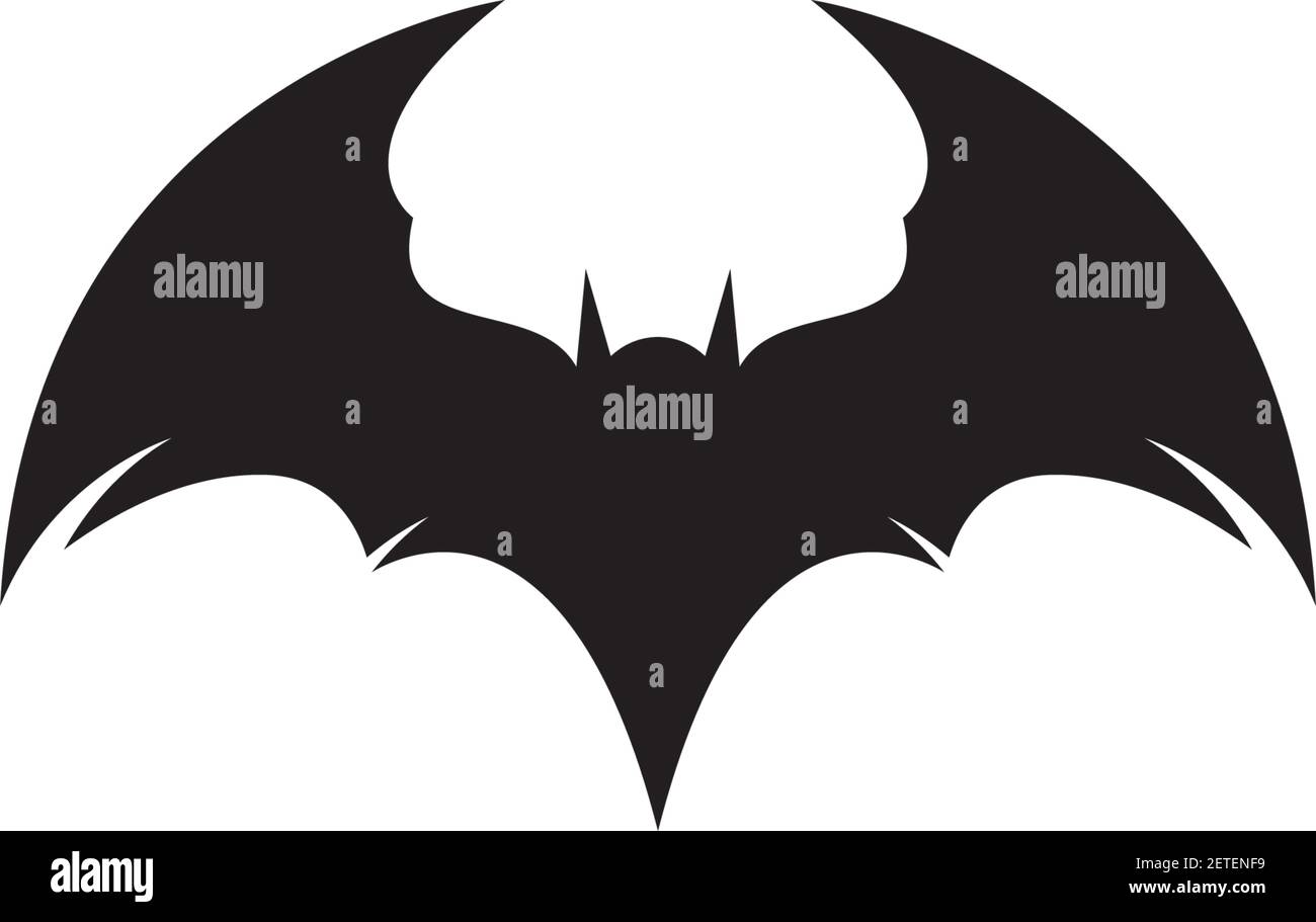 Bat images logo design illustration Stock Vector Image & Art - Alamy