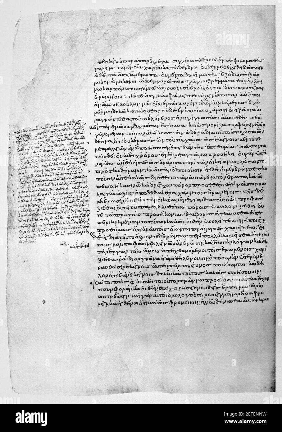 Phaidros marginalia 1. Clarke Plato Stock Photo - Alamy