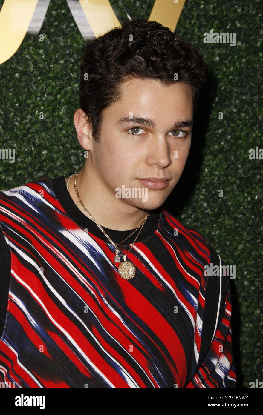 Singer and songwriter Austin Mahone attends the Primary Wave 11th ...