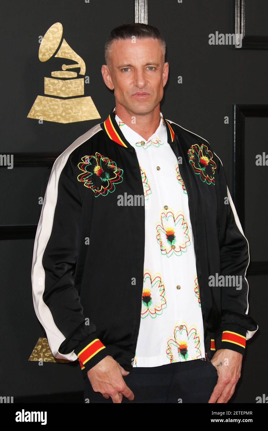David Powter at the 59th Annual Grammy Awards held at Staples Center in ...