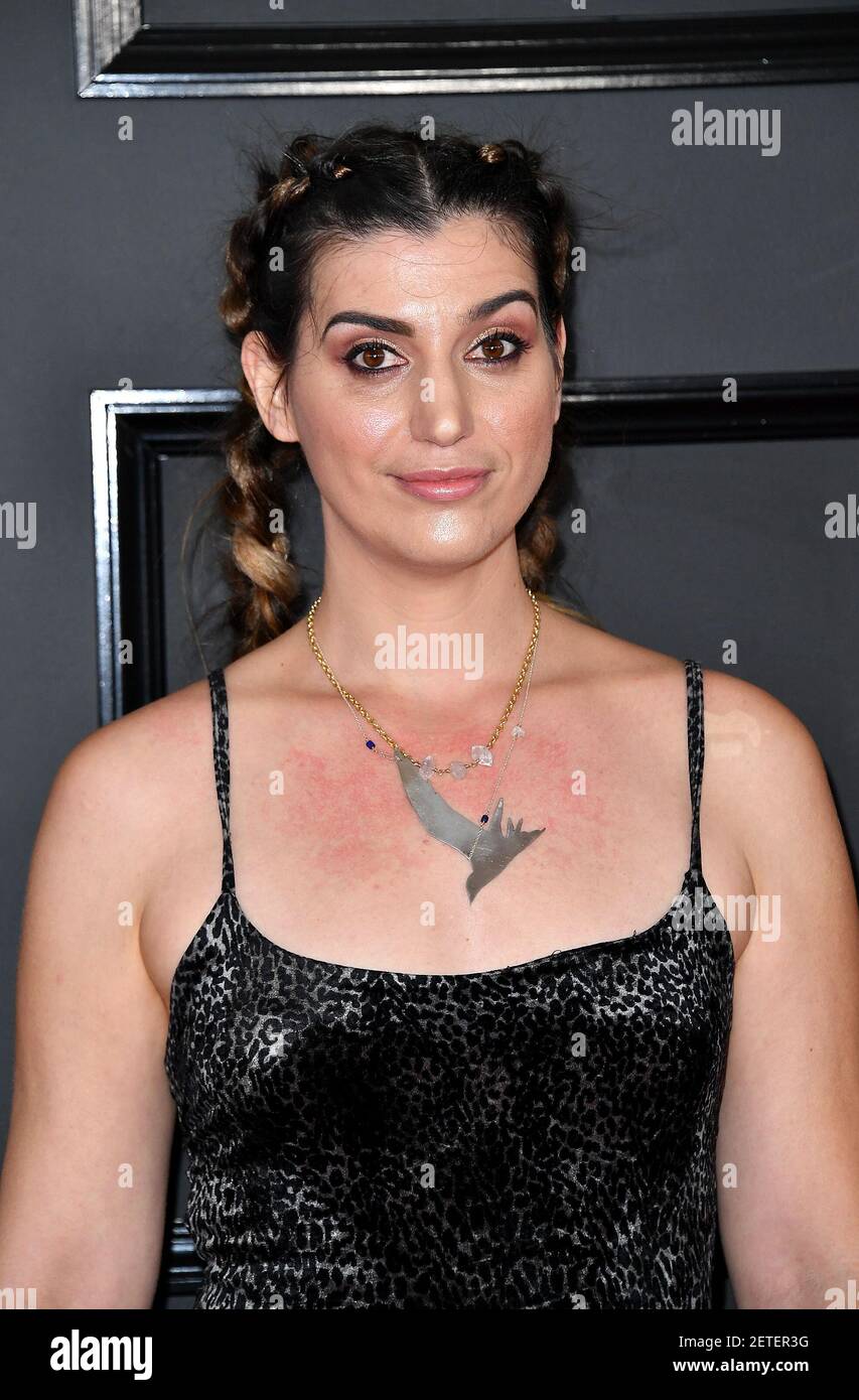 LOS ANGELES - FEBRUARY 12: Diva Zappa arrives at the 59th Annual Grammy ...