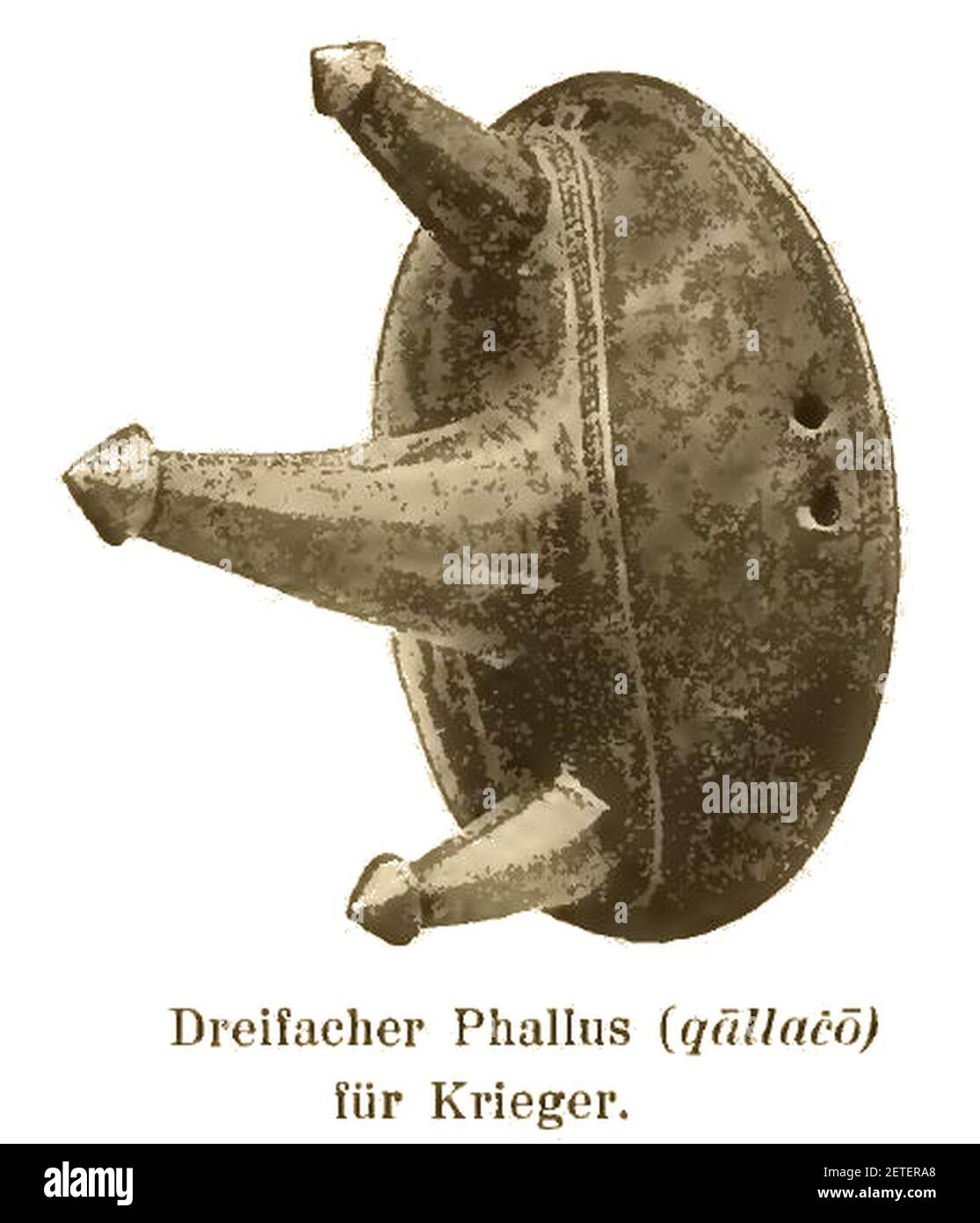 Phallic headgear from Kaffa Stock Photo - Alamy