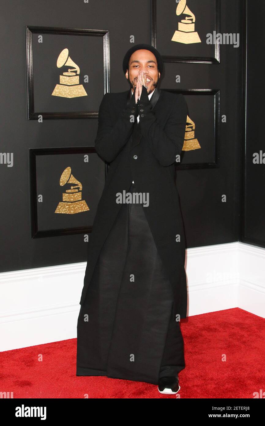 Anderson Pak at the 59th Annual Grammy Awards held at Staples Center in ...