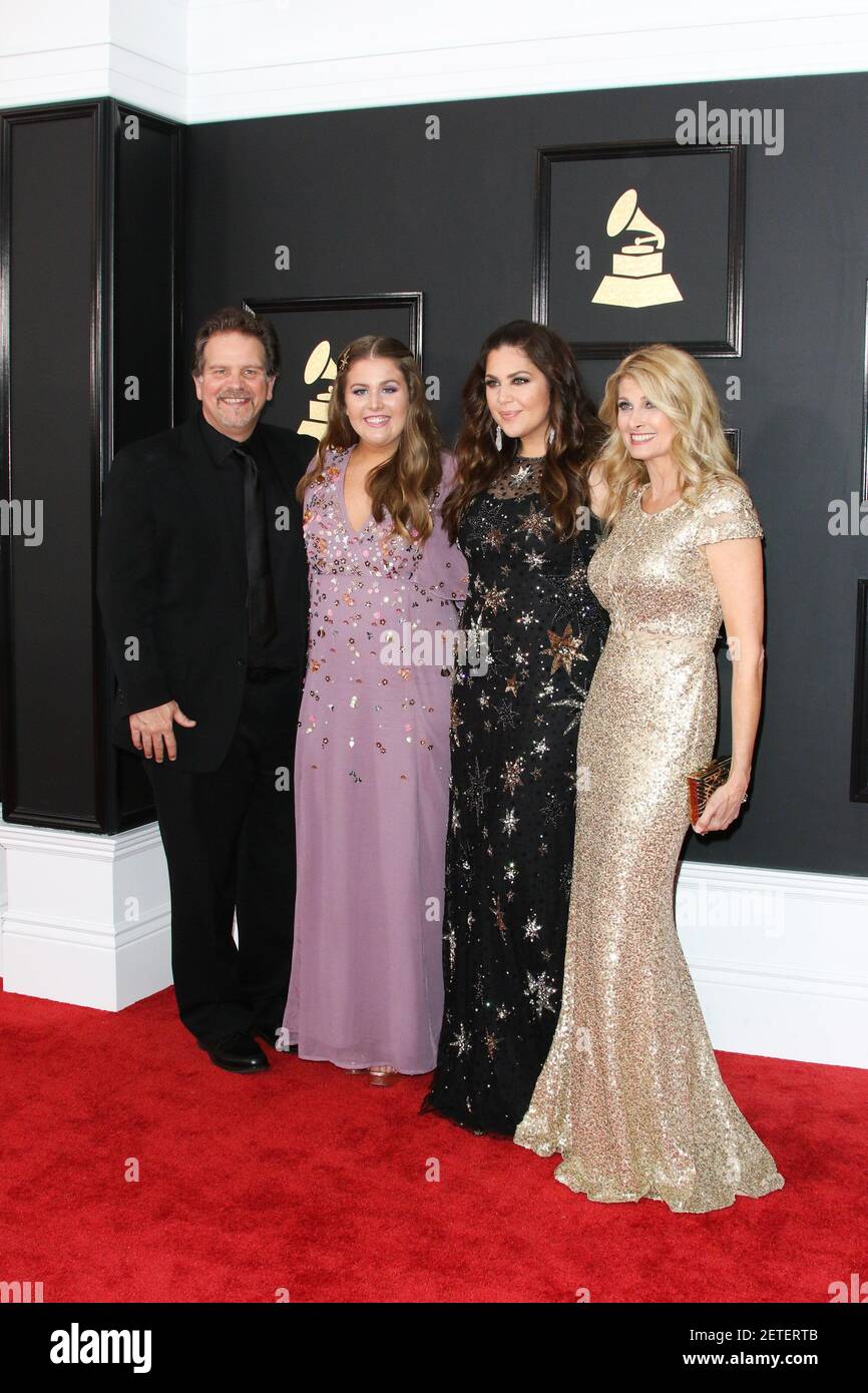 Hillary Scott at the 59th Annual Grammy Awards held at Staples Center ...