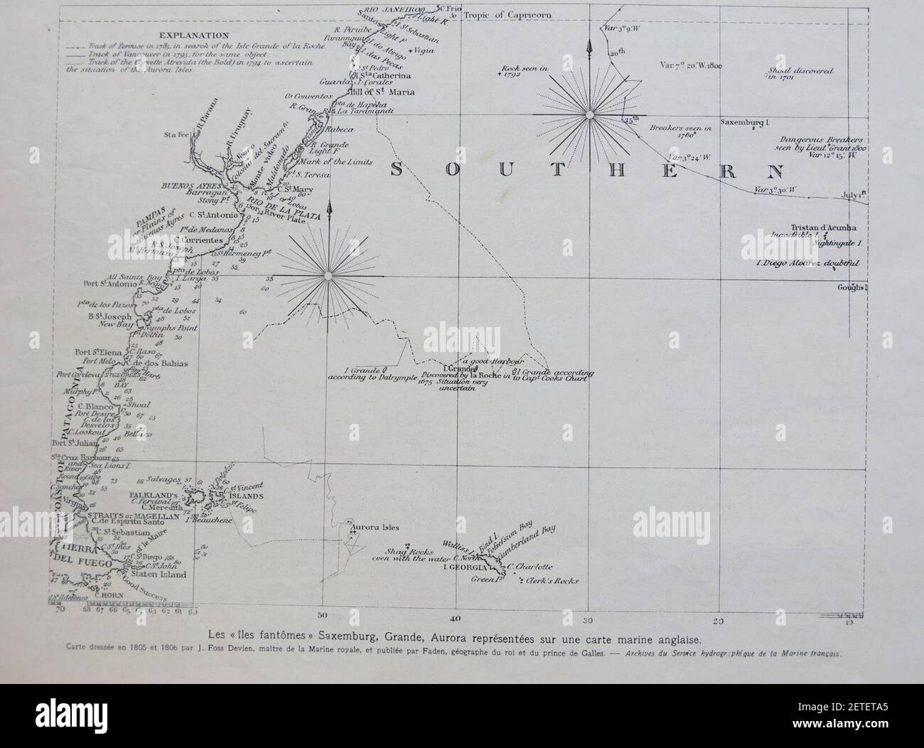 Phantom islands in southern hi-res stock photography and images - Alamy