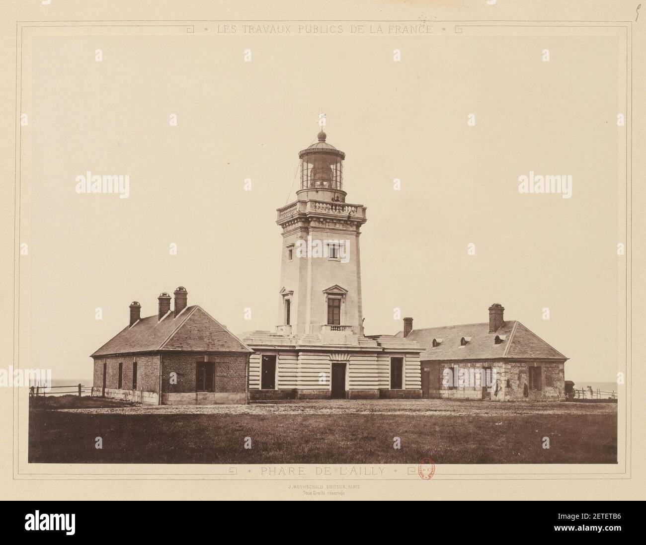 Phare de l'Ailly - Les Travaux Publics de la France Stock Photo - Alamy