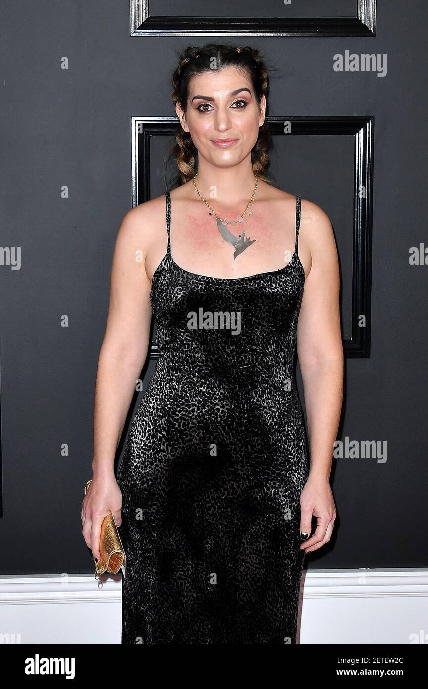 LOS ANGELES - FEBRUARY 12: Diva Zappa arrives at the 59th Annual Grammy ...