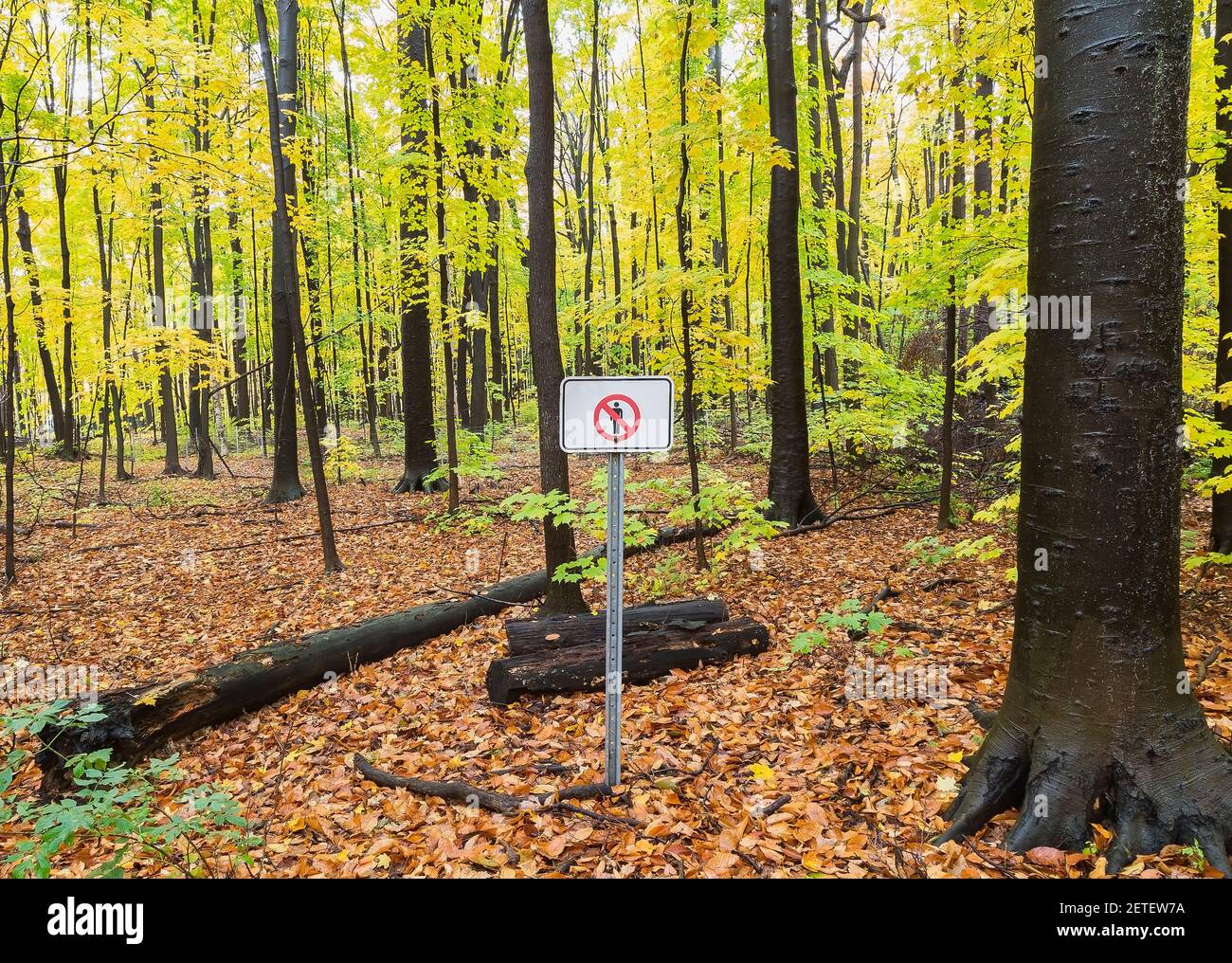 Protected area sign hi-res stock photography and images - Alamy
