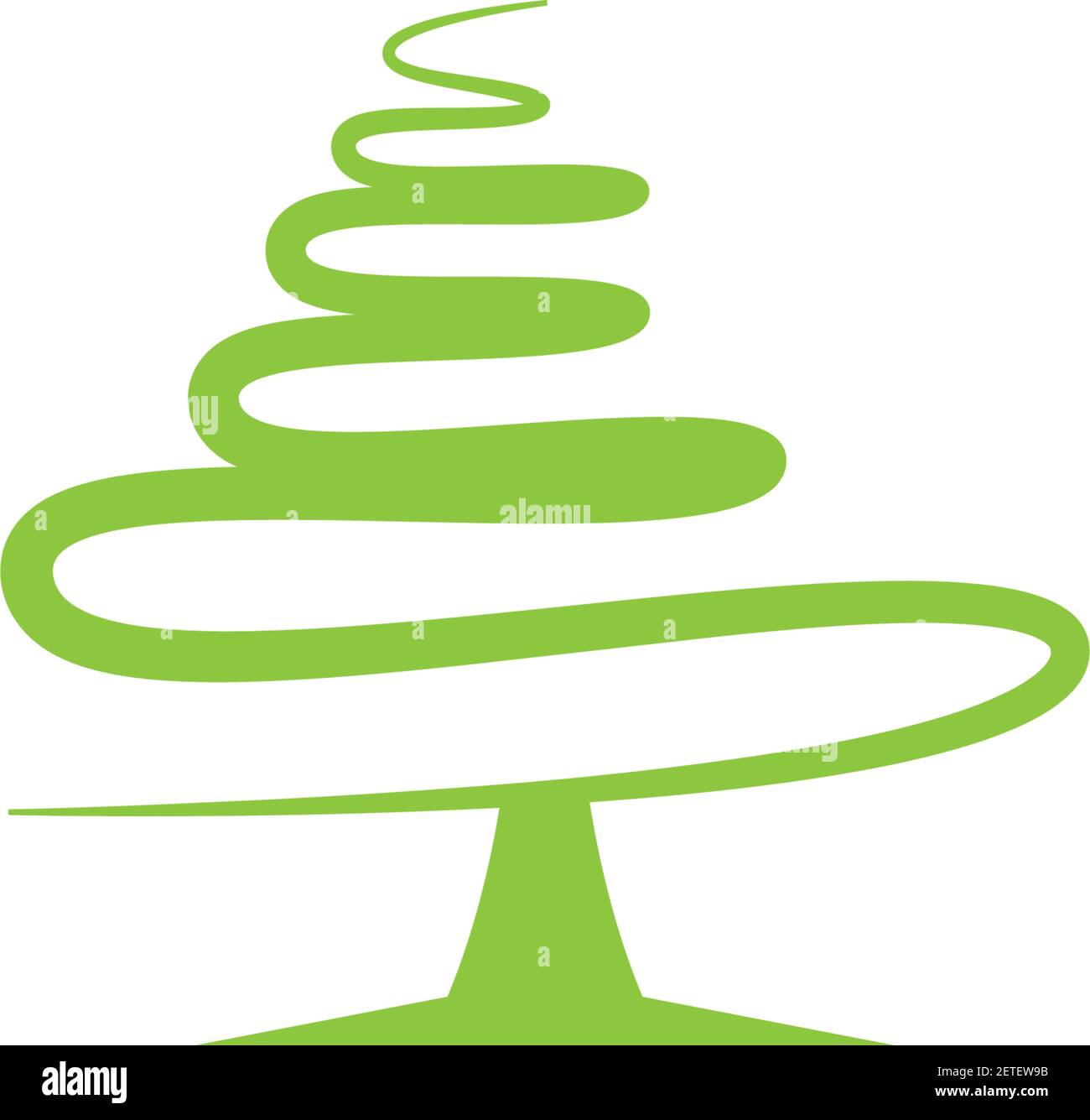 Pine symbol illustration design Stock Vector Image & Art - Alamy