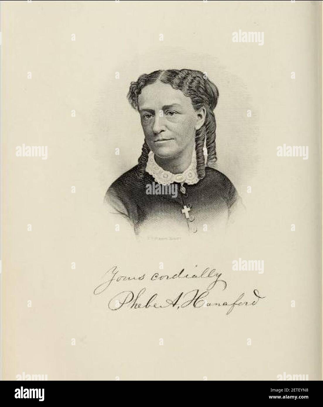 Phebe A. Hanaford Stock Photo - Alamy