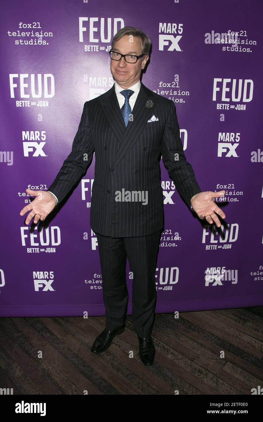 NEW YORK CITY - FEBRUARY 13: Paul Feig attends a VIP reception for FX ...