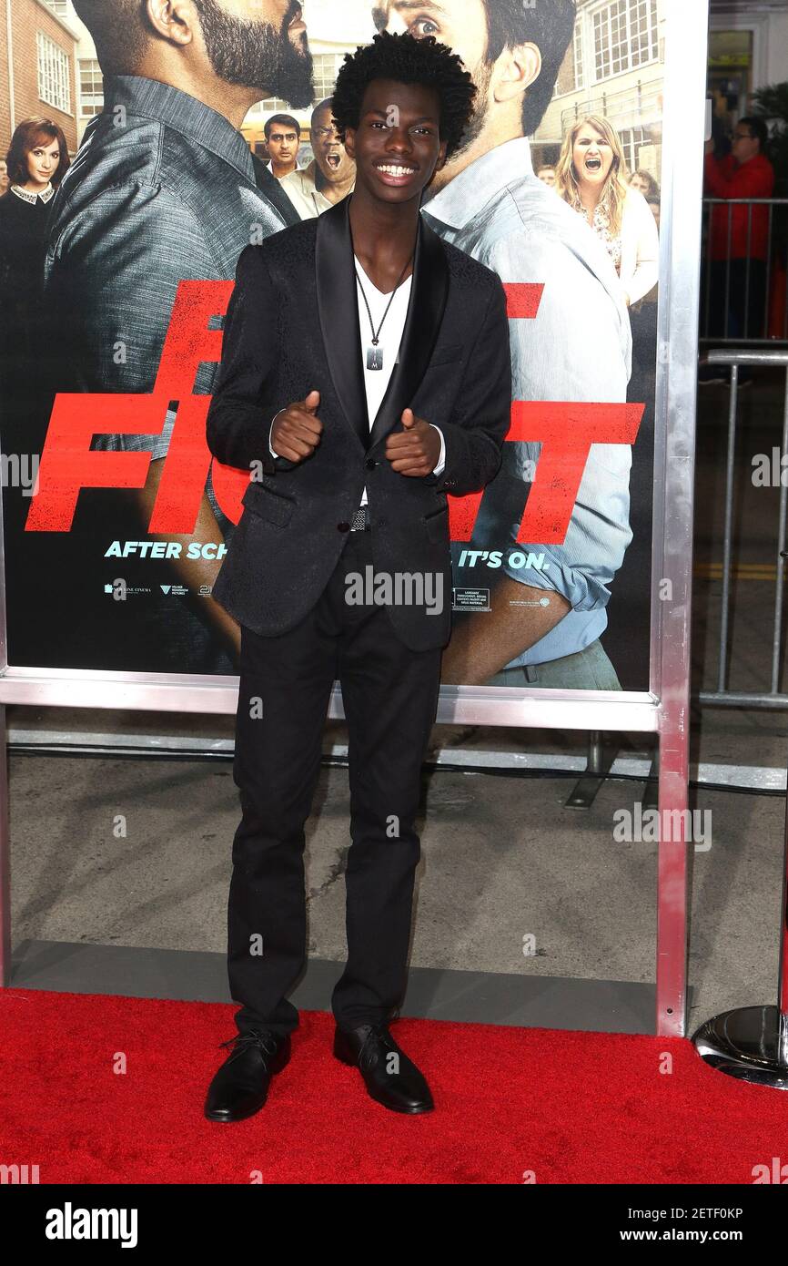 Tim Johnson Jr at the Premiere Of Warner Bros. Pictures' 'Fist Fight ...
