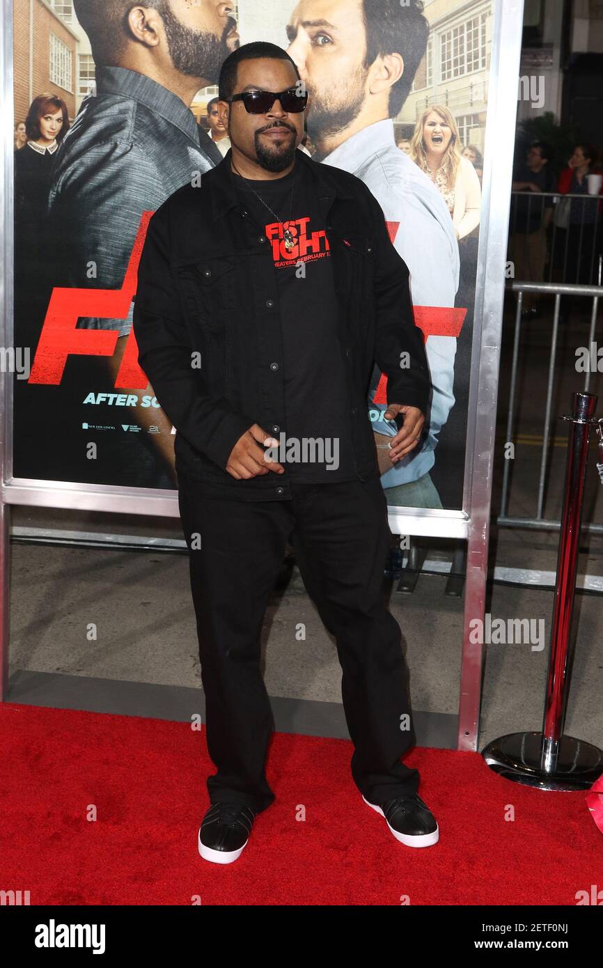 Ice Cube at the Premiere Of Warner Bros. Pictures' 'Fist Fight' held at ...