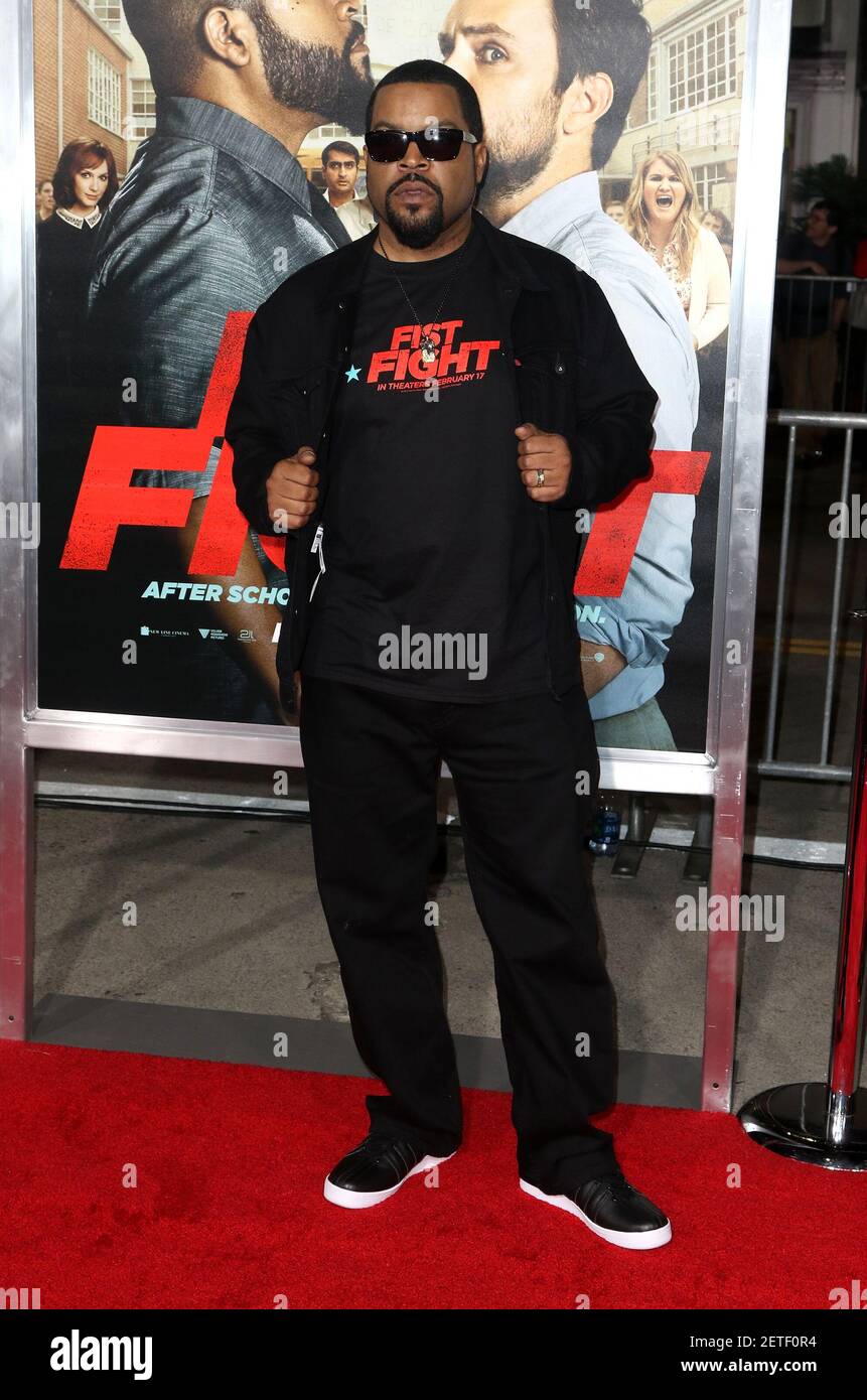 Ice Cube at the Premiere Of Warner Bros. Pictures' 'Fist Fight' held at ...