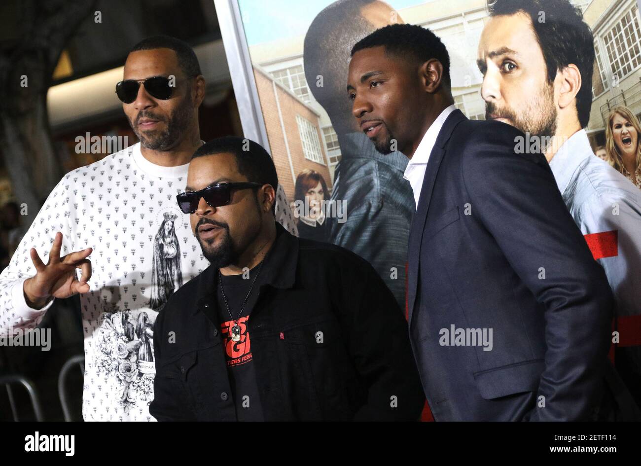 Ice Cube at the Premiere Of Warner Bros. Pictures' 'Fist Fight' held at ...